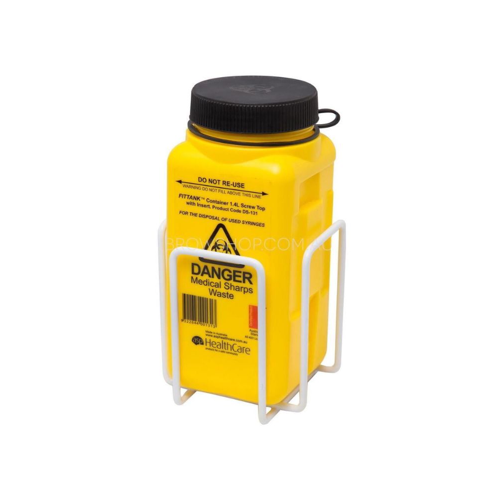 FitTank Sharps Container Bracket To Suit 1.4 Litre & 1.8 Litre | VP ...
