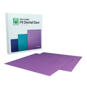 Hygenic Dental Dam Non-Latex FR Purple Framed Medium 105x105mm Box Of ...